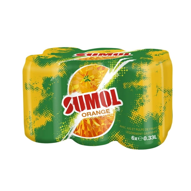 SUMOL ORANGE DRINK IN CAN SOLD AS 6x330ml, SUMOL ORANGE DRINK - Walmart.ca