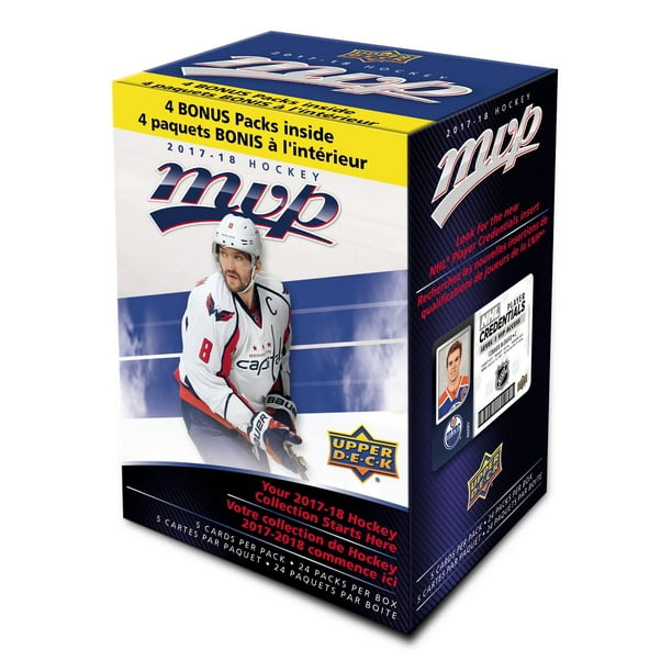 2017-2018 Upper Deck MVP Hockey Value Box - English - Walmart.ca