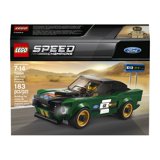 LEGO Speed Champions 1968 Ford Mustang Fastback 75884 Building Kit (183 ...