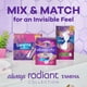 Always Radiant Pantiliners Regular Wrapped - Unscented, 48 Liners ...