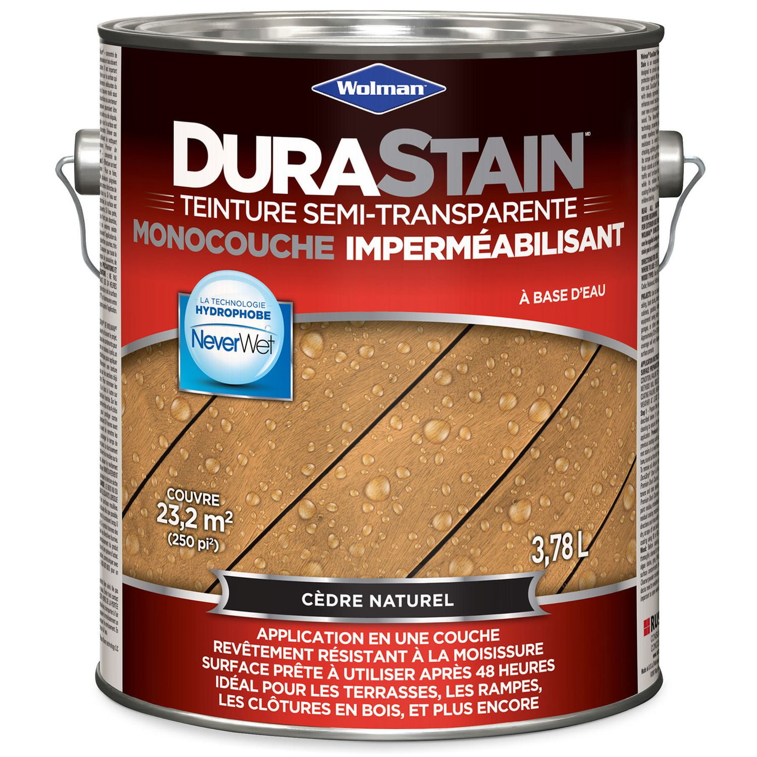 Wolman™ DuraStain® One CoatWaterproofing Semi-Transparent Stain ...
