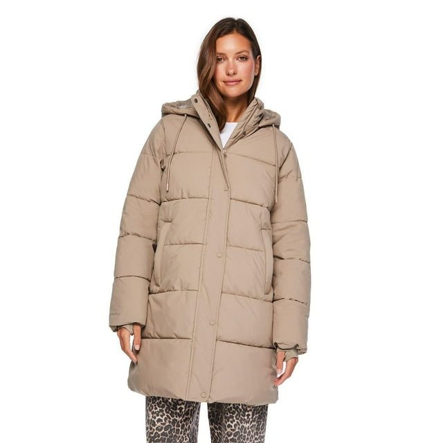 George Women's Mid Length Puffer Coat - Walmart.ca