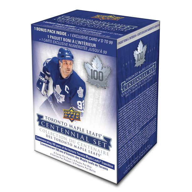 2017 Upper Deck Toronto Maple Leafs Centennial Value Box - English Only - Walmart.ca