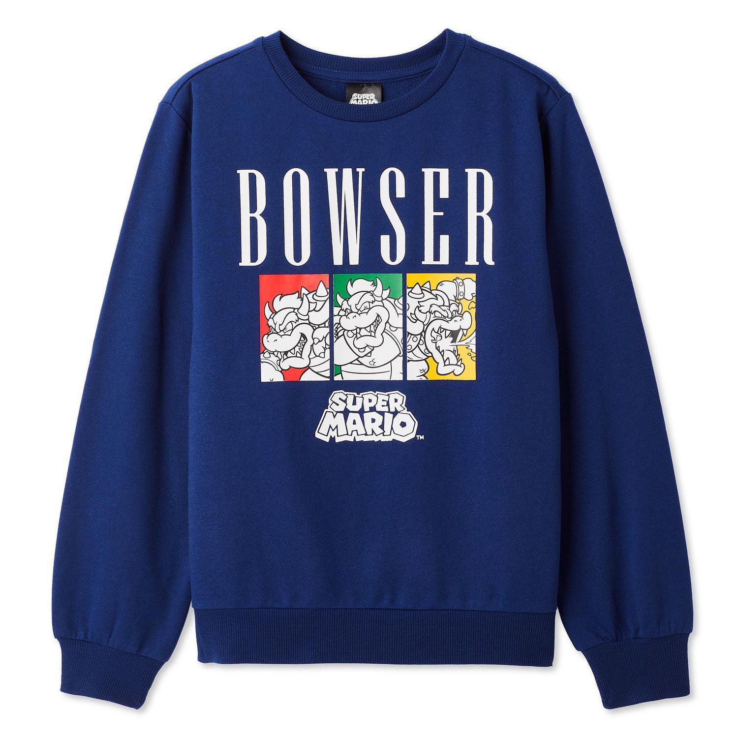 Click here for Super Mario Bros. Super Mario Boys Bowser Sweatshi... prices