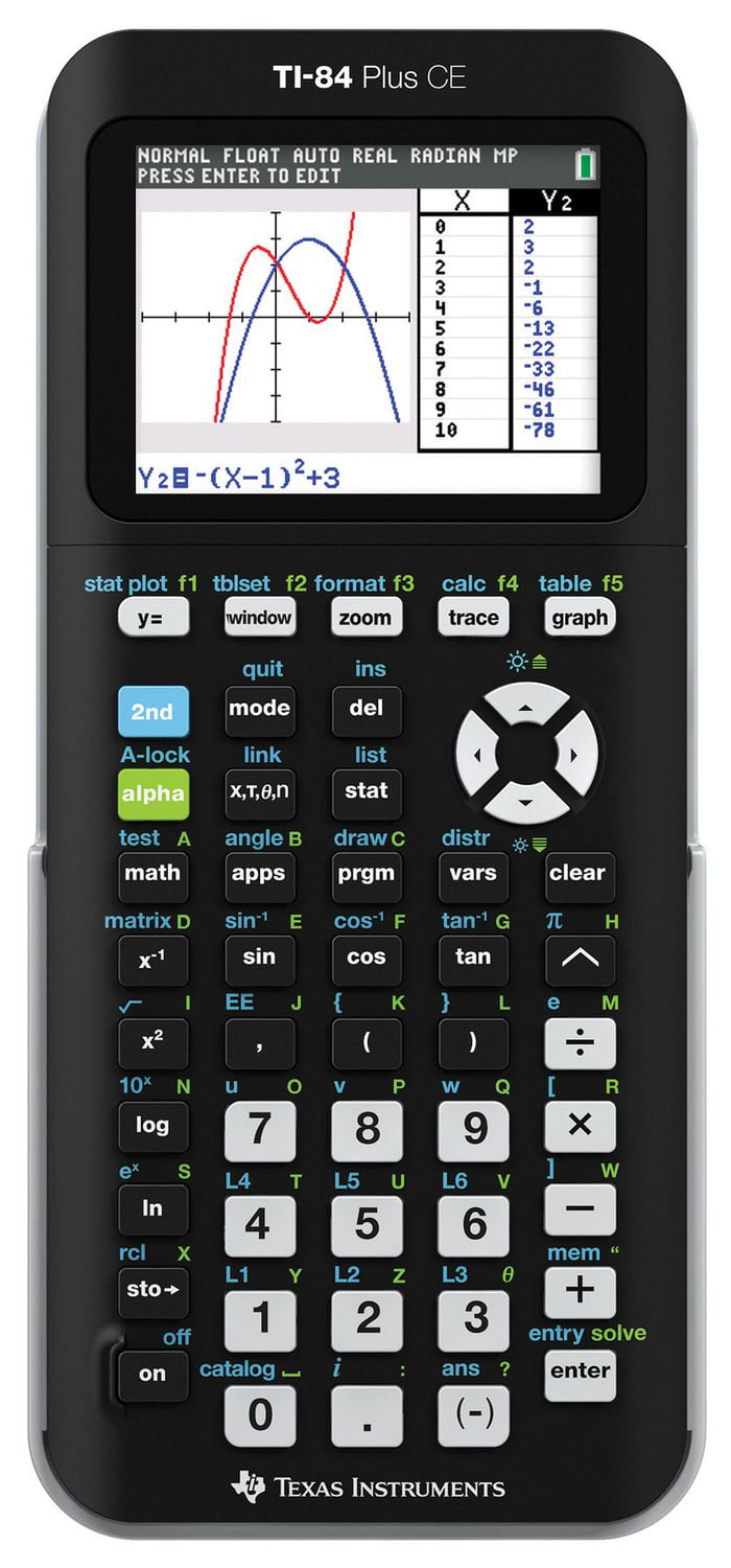 Texas Instruments TI 84 Ce Graphing Calculator Walmart Canada