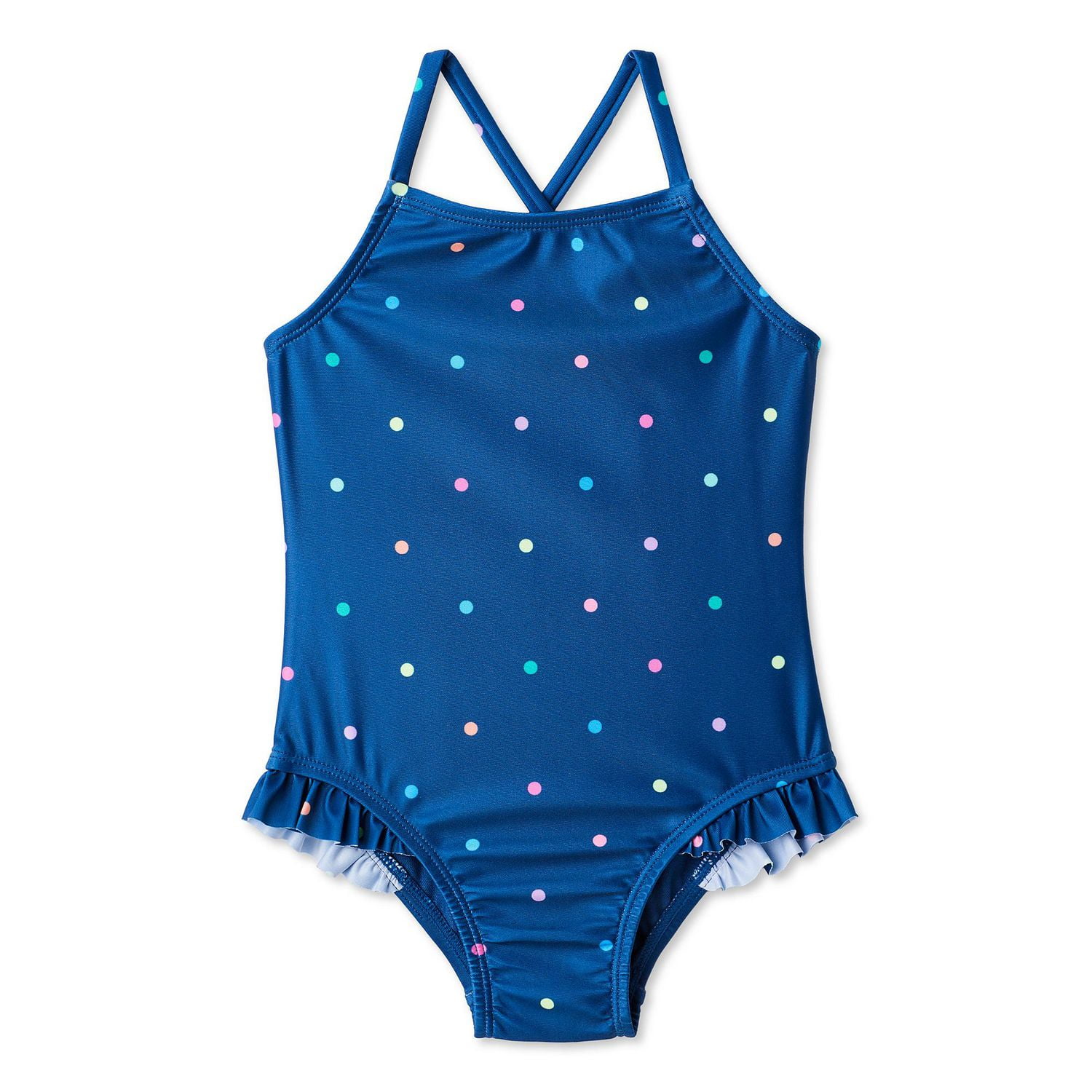 Click here for George Toddler Girls Ruffle One Piece Swimsuit 3t prices