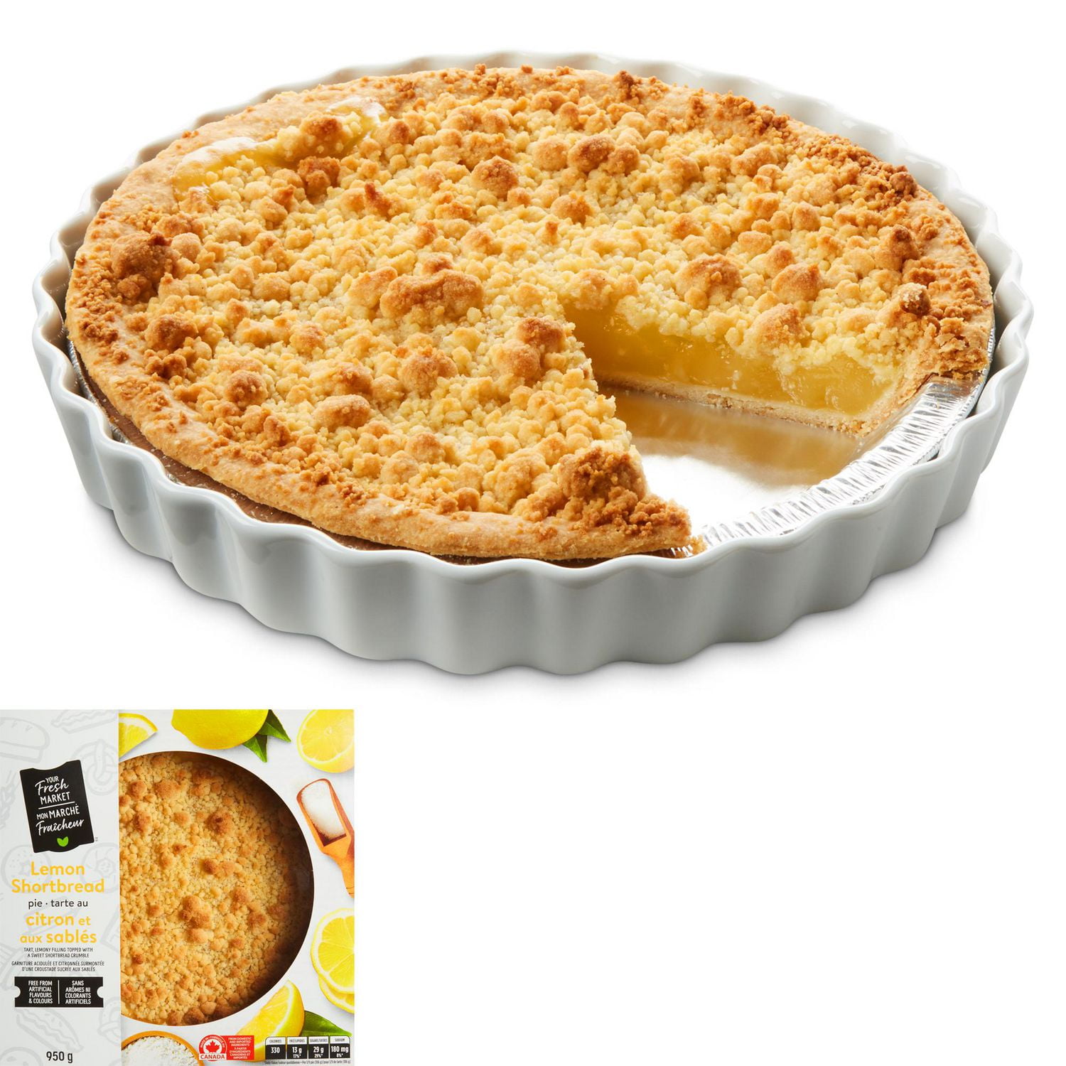 Click here for Your Fresh Market Lemon Shortbread Pie prices