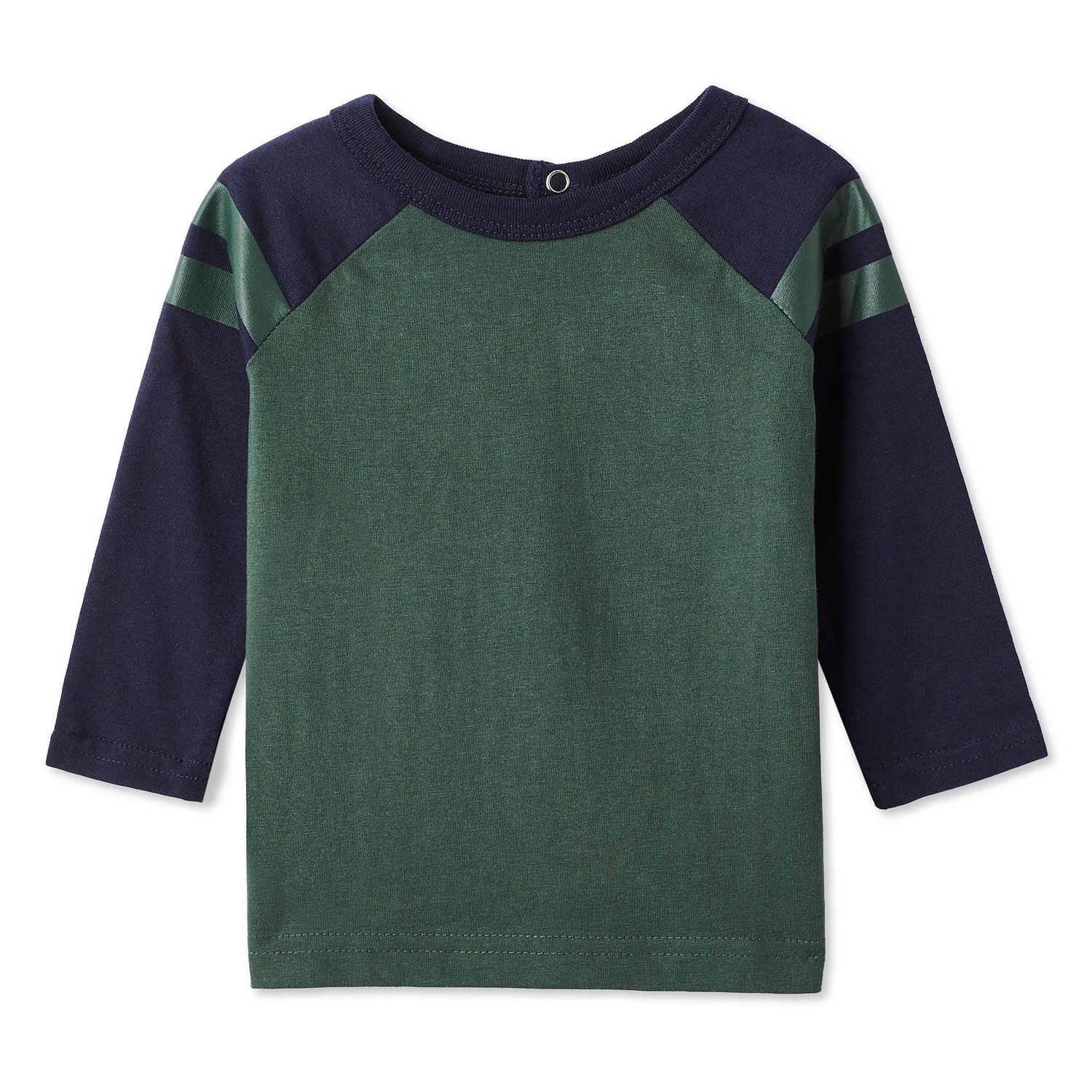 Click here for George Baby Boys Colour Block Raglan Tee 0-3 Month... prices