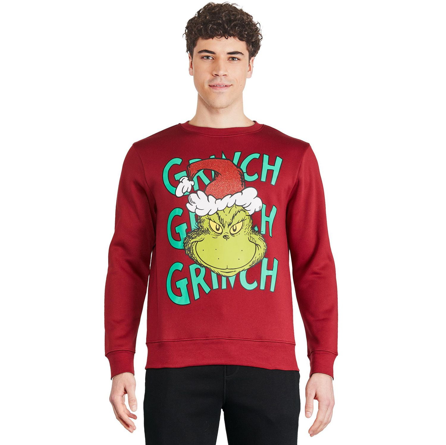 Click here for The Grinch Mens Graphic Sweatshirt L prices