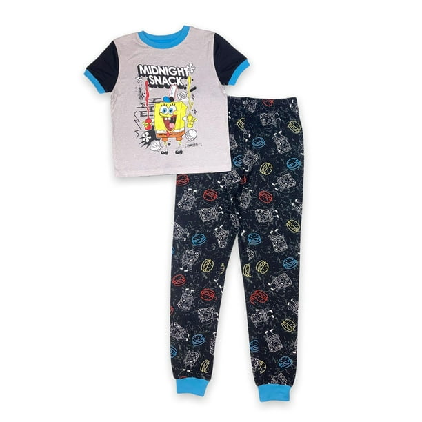 Sponge Bob Boy's 2-Piece Short Sleeve Pajama Set - Walmart.ca