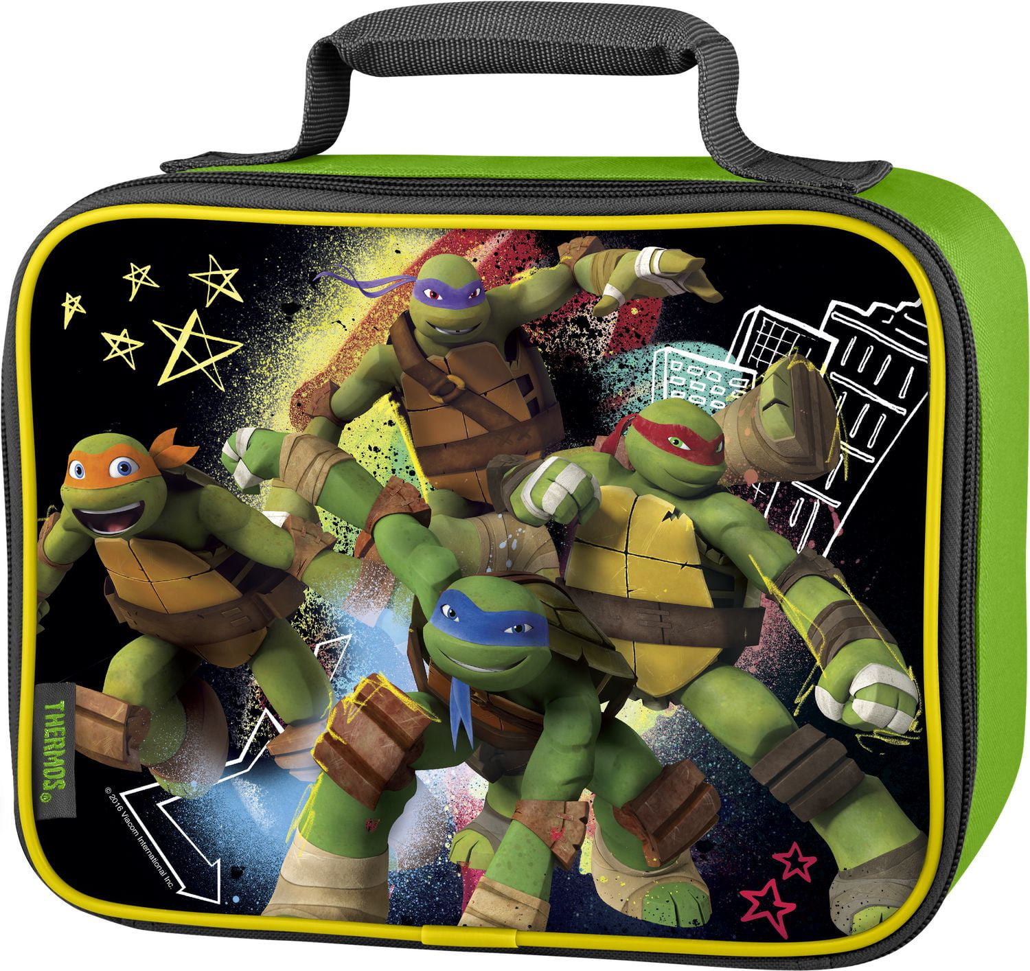 Genuine Thermos Brand Teenage Mutant Ninja Turtle Soft Lunch Kit ...
