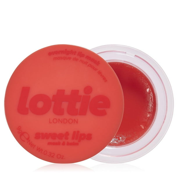 Lottie London - Sweet Lips - Mask & Balm Everynight Lip Mask - Cherry ...