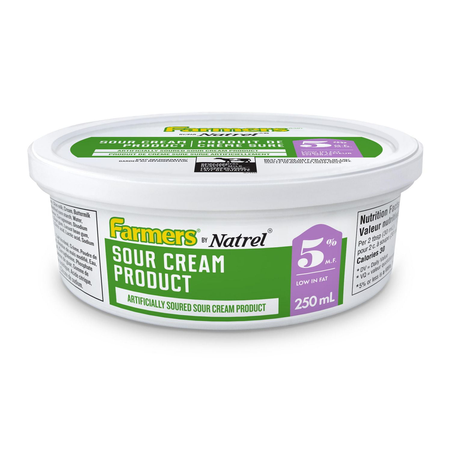 Farmers by Natrel 5% Light Sour Cream | Walmart Canada