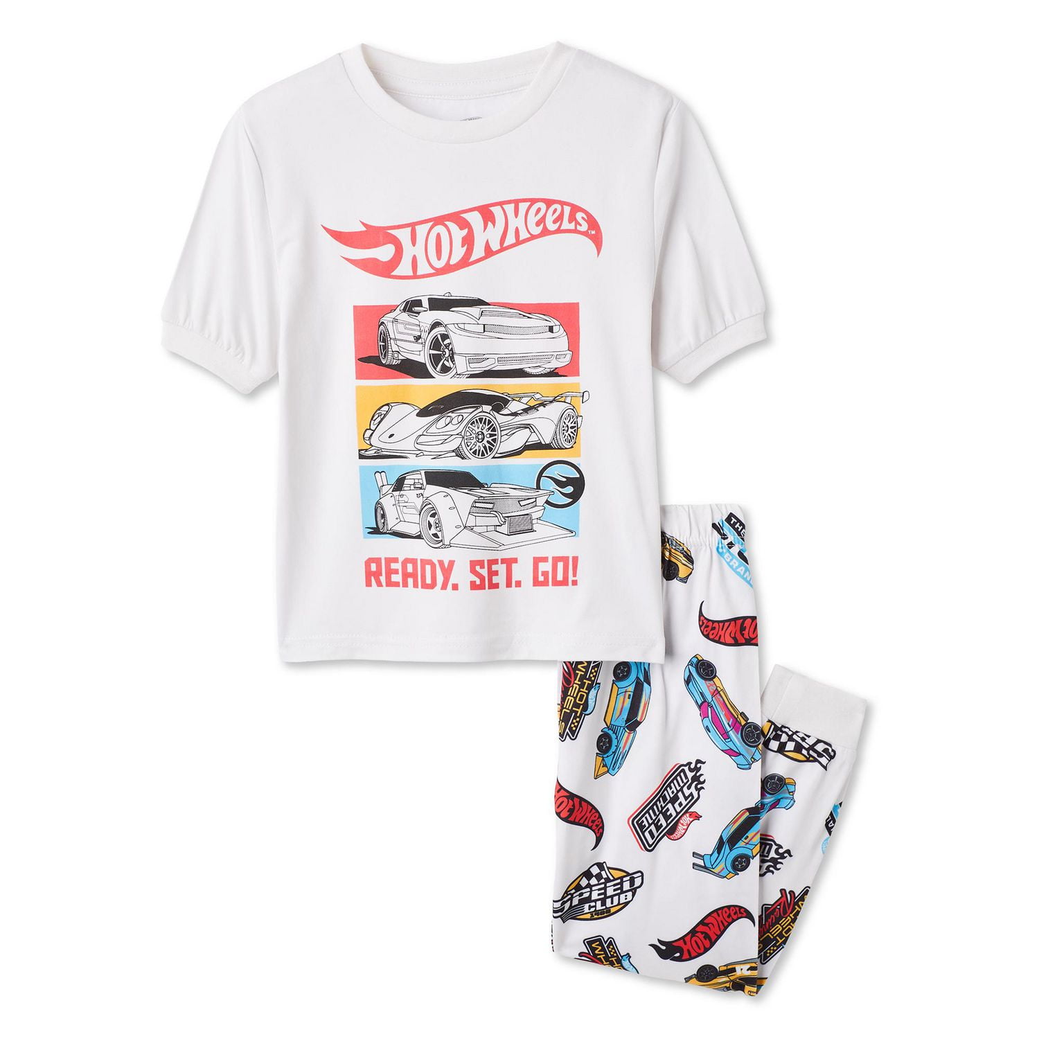 Click here for Hot Wheels Toddler Boys Pajama 2-Piece Set 3t prices
