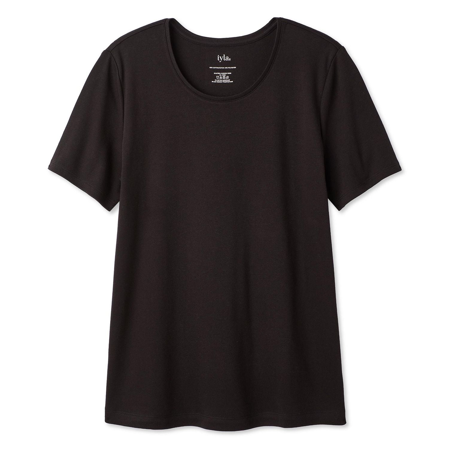 Click here for Iyla Womens Crew-Neck T-Shirt L prices