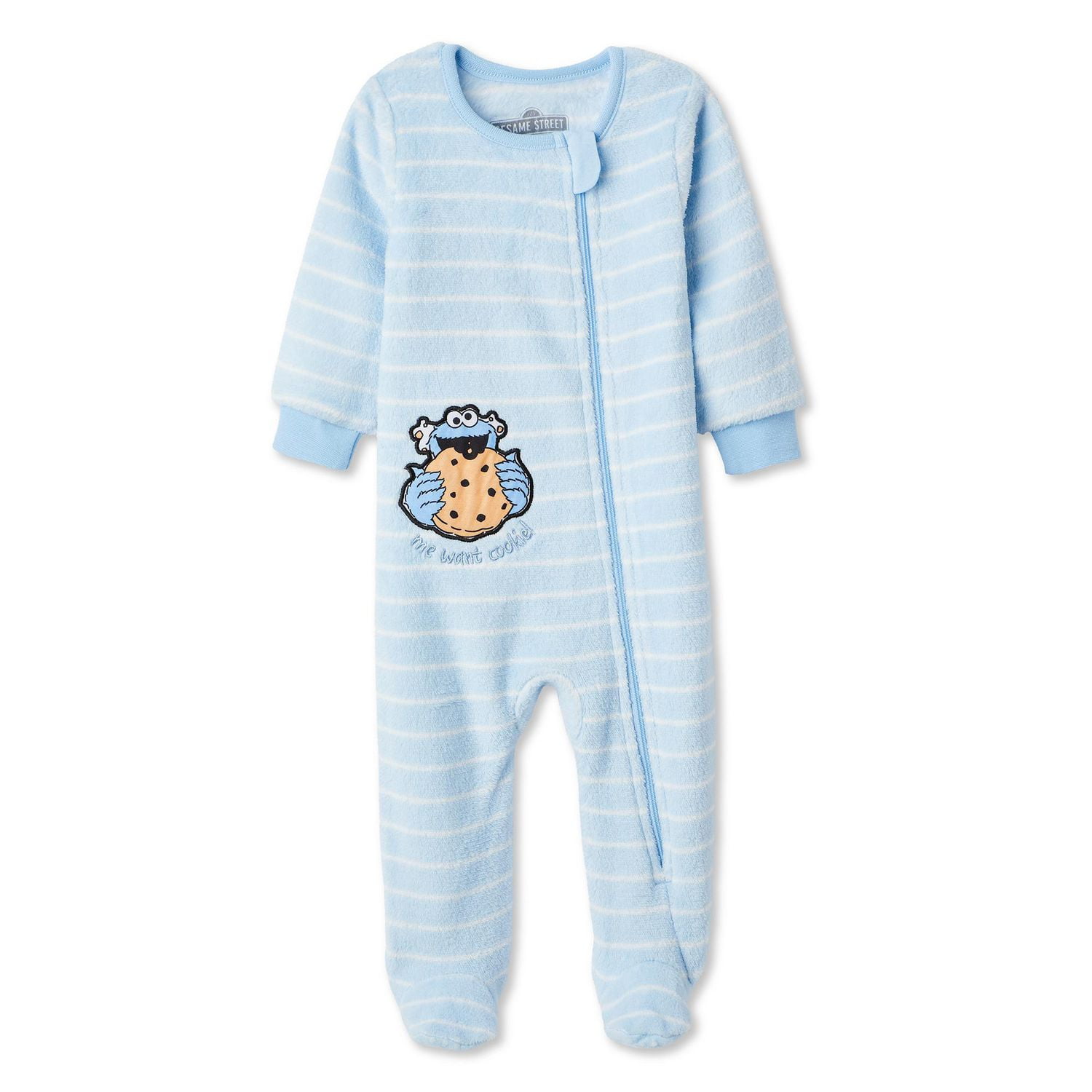 Click here for Sesame Street Baby Boys Cookie Monster Sleeper 18-... prices