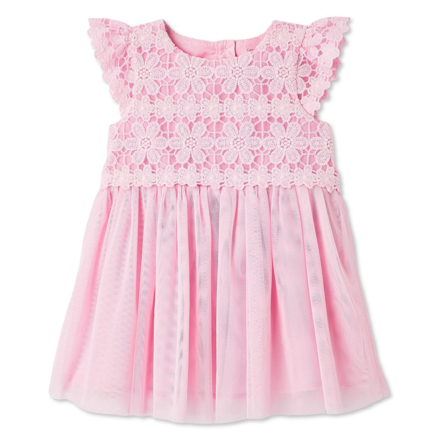 Click here for George Baby Girls Lace Dress 0-3 Months prices