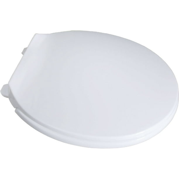 Exquisite Round White Plastic Toilet Seat, Colour: White - Walmart.ca