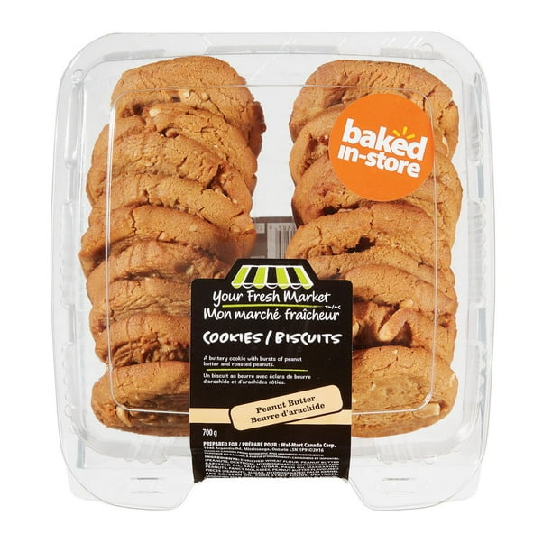 Your Fresh Market Peanut Butter Cookies - Walmart.ca