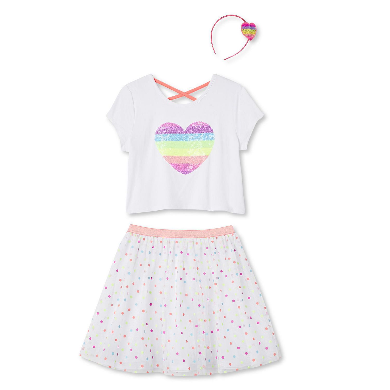 George Girls' Sequin Tutu 2-Piece Set - Walmart.ca
