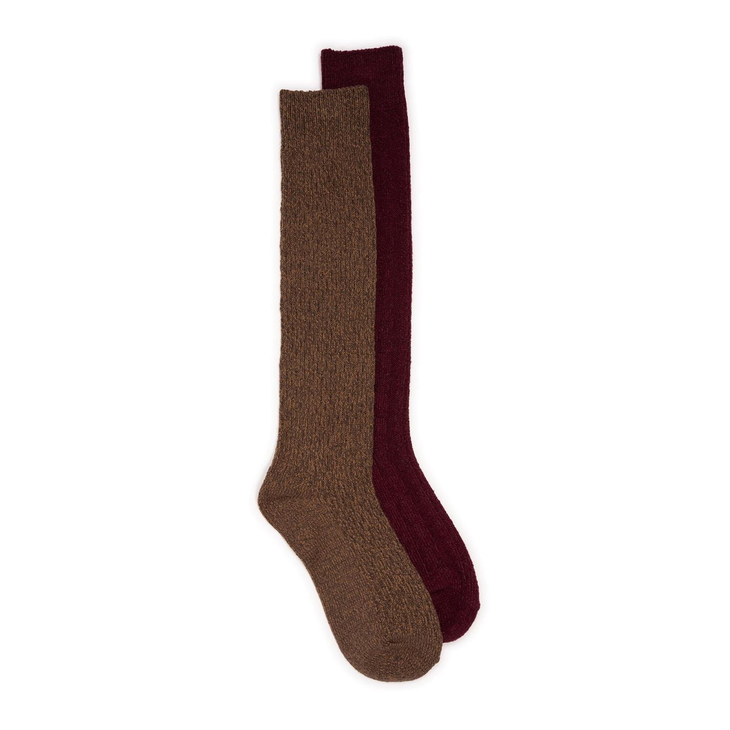 Click here for Muk Luks Womens Knee High Socks 2 Pair 6-11 prices