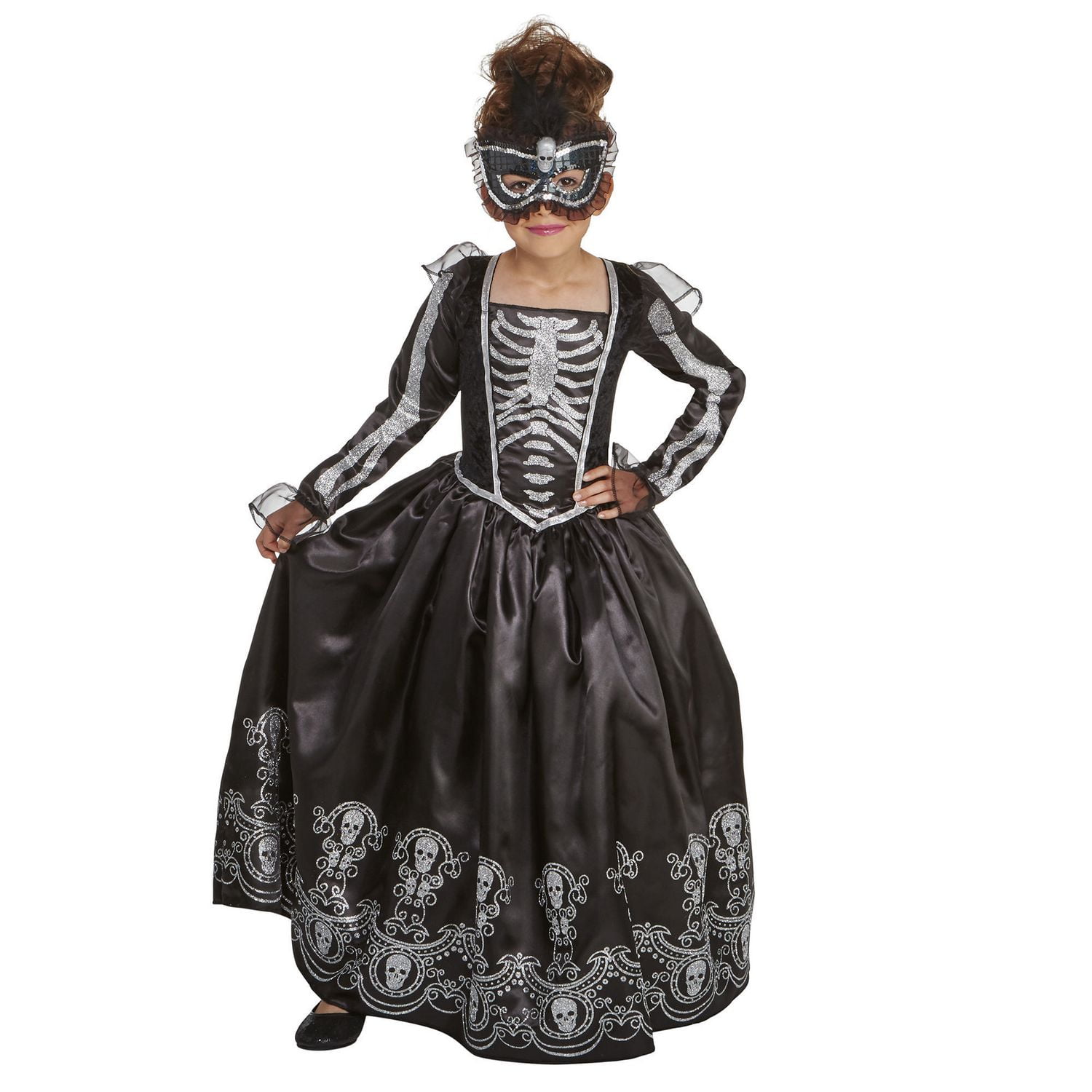 Versifli Girls' Skeleton Princess Costume | Walmart Canada