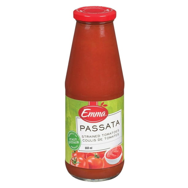 EMMA Passata Strained Tomatoes, 720 mL - Walmart.ca