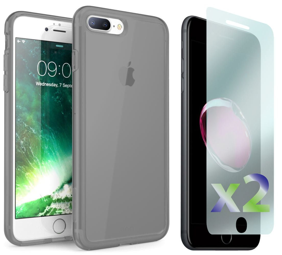 Exian TPU Case for iPhone 7 Plus in Transparent Grey | Walmart Canada