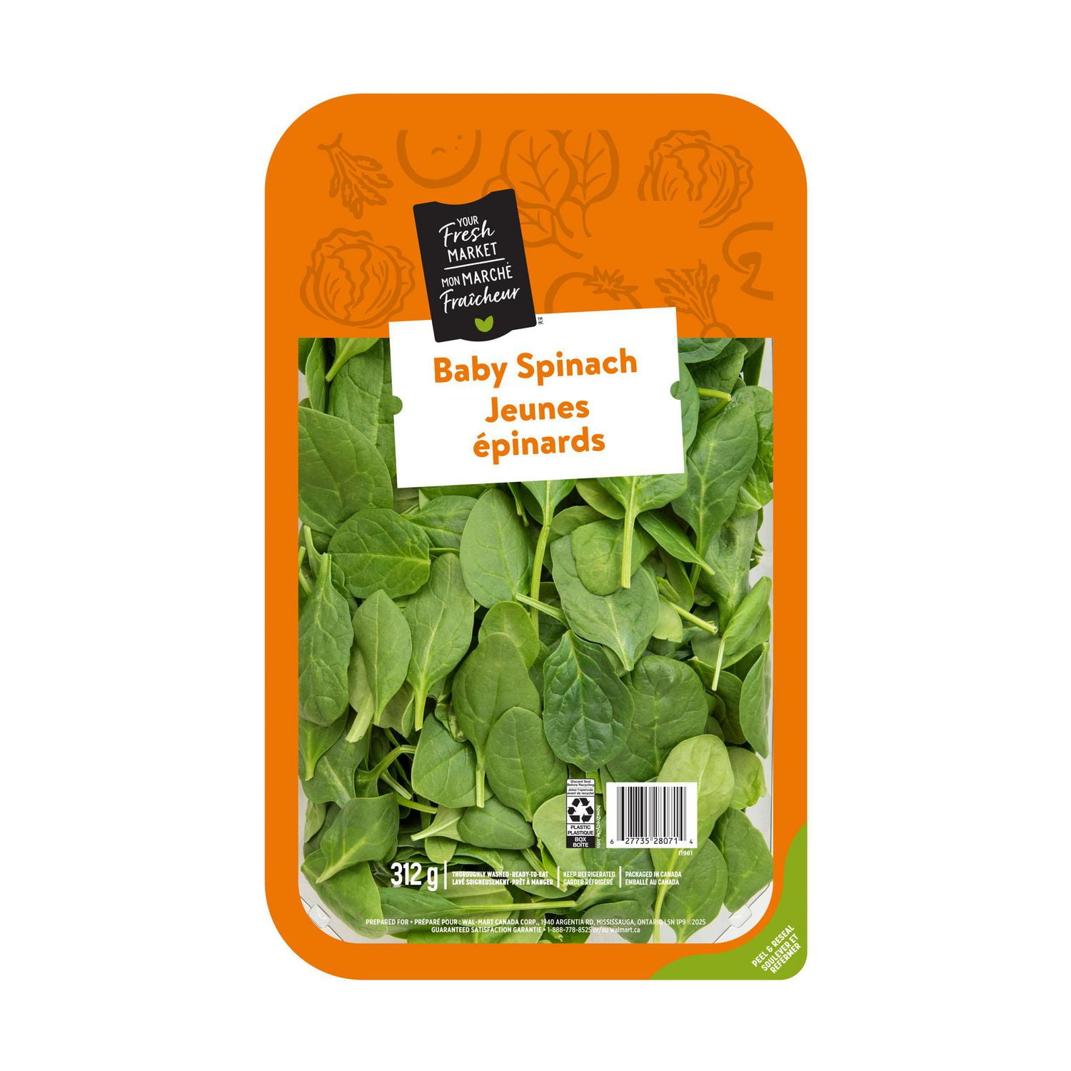 Click here for Your Fresh Market Baby Spinach prices