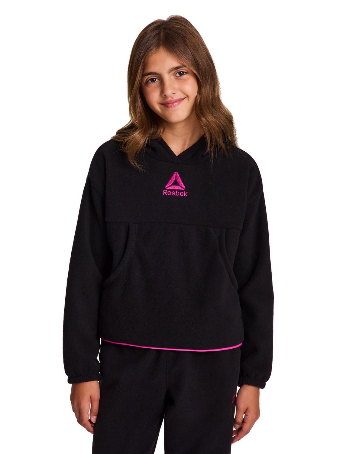 Click here for Reebok Girls Athletic Venture Fleece Pullover Hood... prices