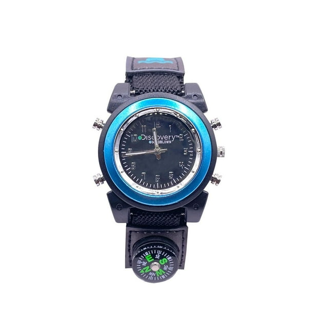 Discovery kids Black Nylon Fastwrap Analog Watch - Walmart.ca