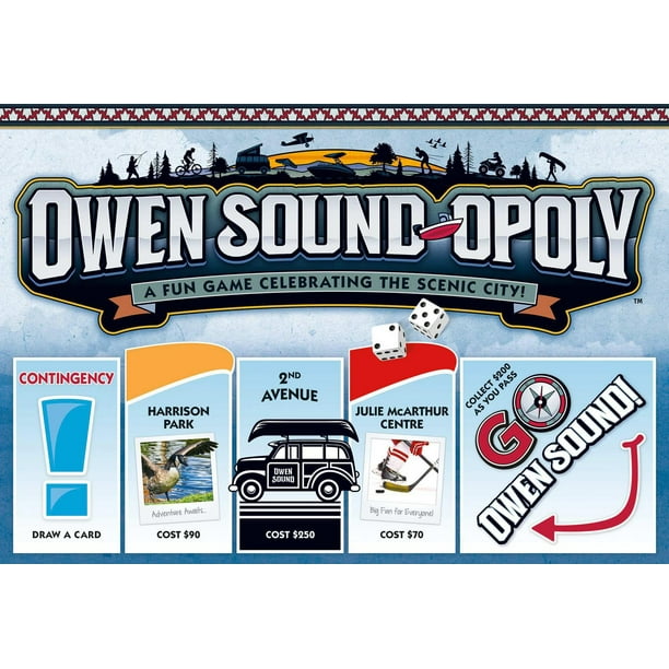 Owen Sound-Opoly, Celebrating The Scenic City! - Walmart.ca