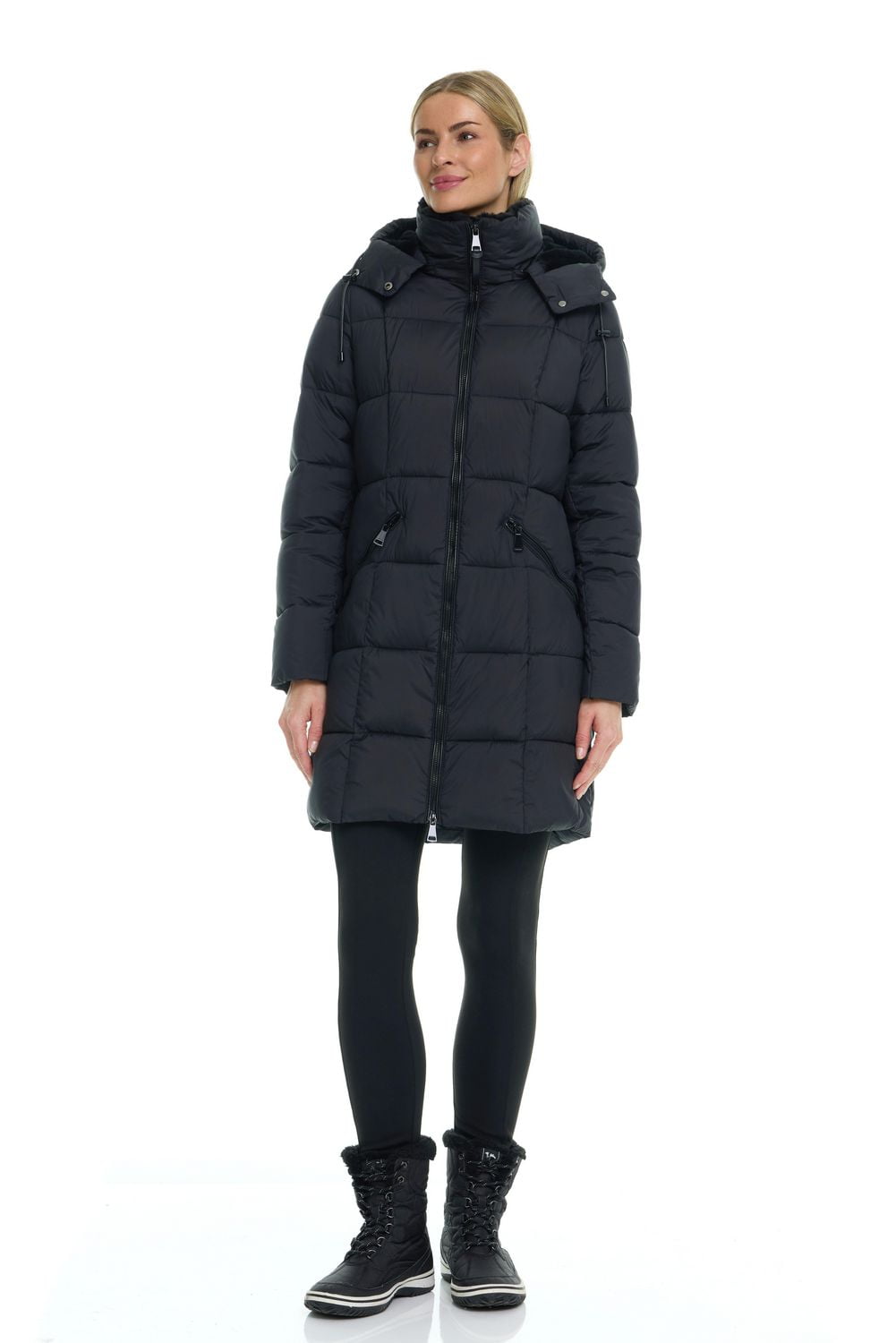 Click here for Arctic Quest Swis Alps Womens Plus Puffer Jacket 1... prices