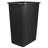 Storex Large/Tall Waste Basket, Black (case of 4) - Walmart.ca