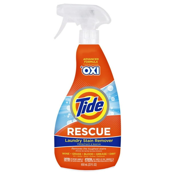 Tide Rescue Plus Oxi Laundry Stain Remover and Carpet Cleaning Spray ...