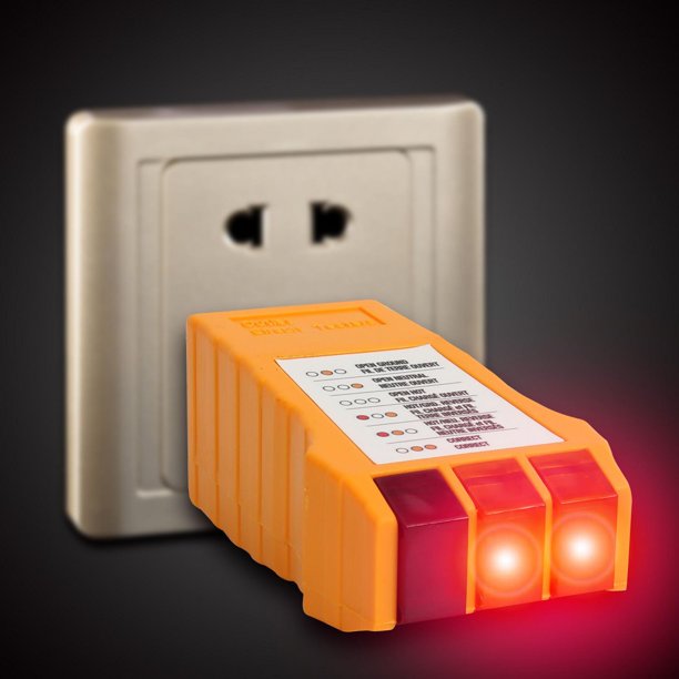 WorkPro 3 Wire Outlet Circuit Receptacle Tester, for Home and DIY Use ...