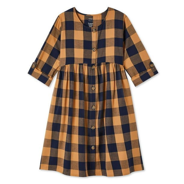 George Girls' Button-Front Dress - Walmart.ca