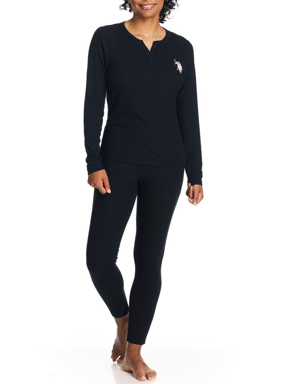 Click here for Us Polo Assn. U. S. Polo Assn. Womens Ribbed Henle... prices