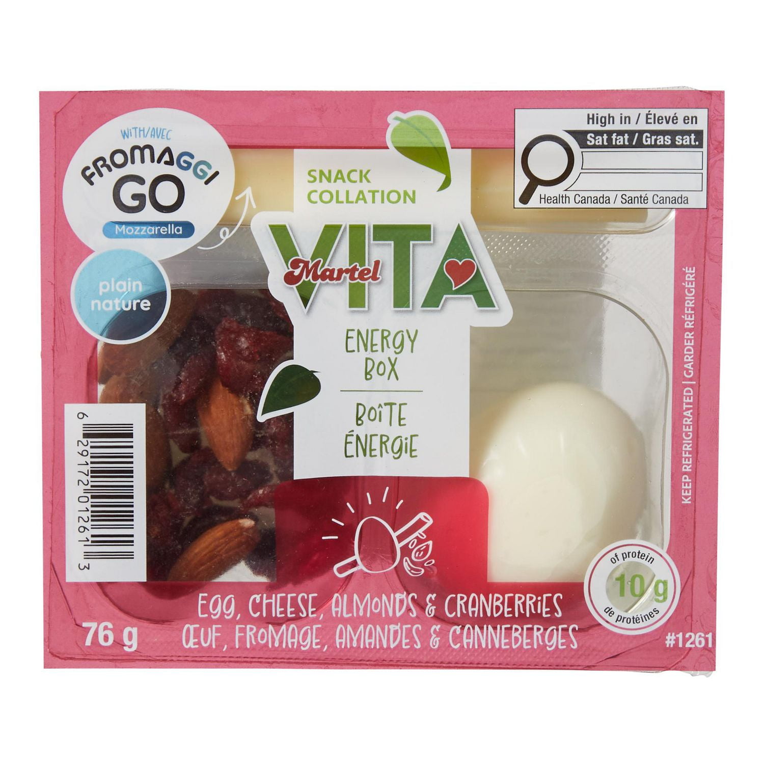 Click here for Martel Vita Egg  Cheese  Almonds & Cranberries Ene... prices