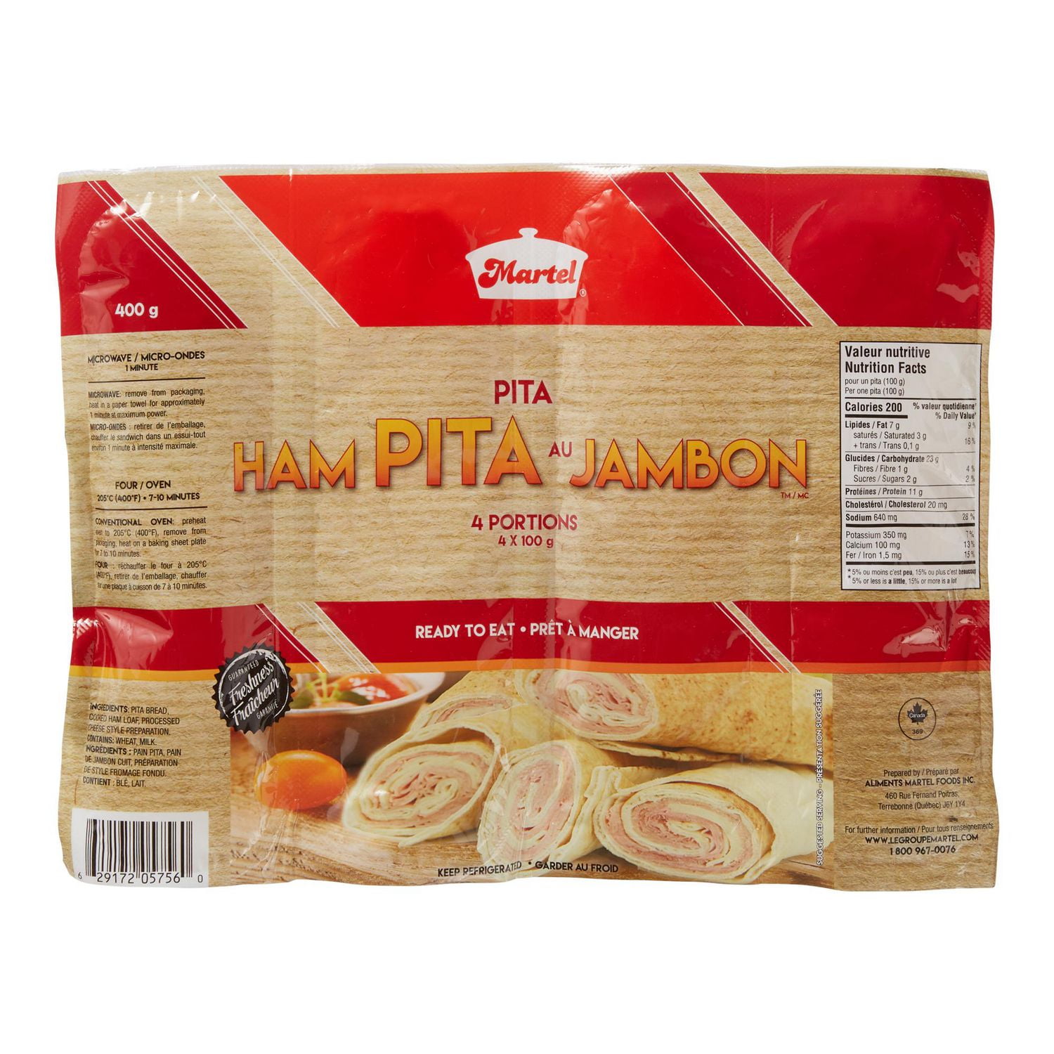 Click here for Martel Pizza Pita (4 Pack) prices