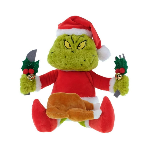 Grinch Animated Plush with Roast Beast and Knife and Fork - Walmart.ca