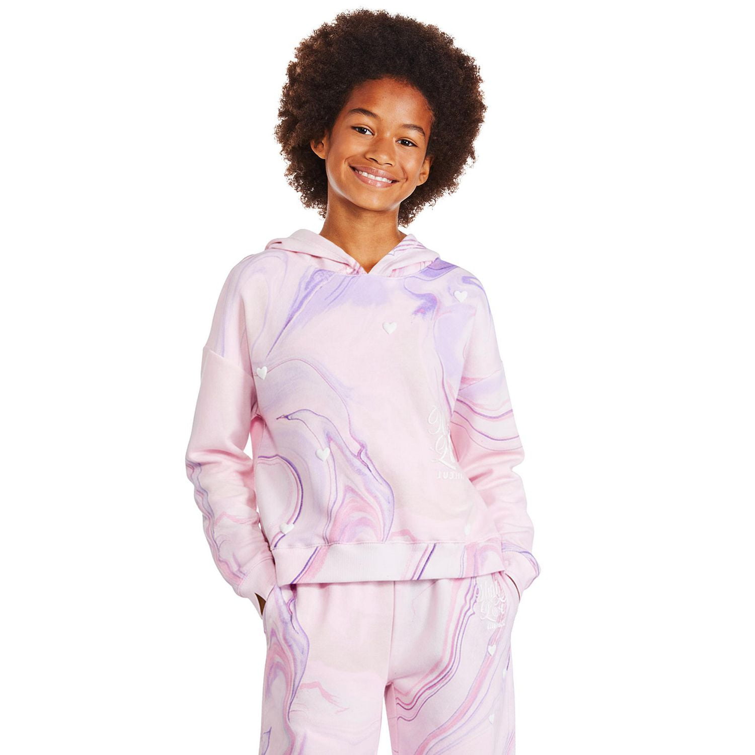 Click here for Justice Girls Printed Hoodie L prices