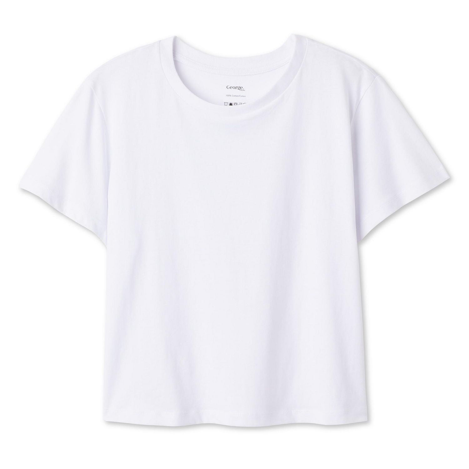 Click here for George Womens Shrunken T-Shirt L prices