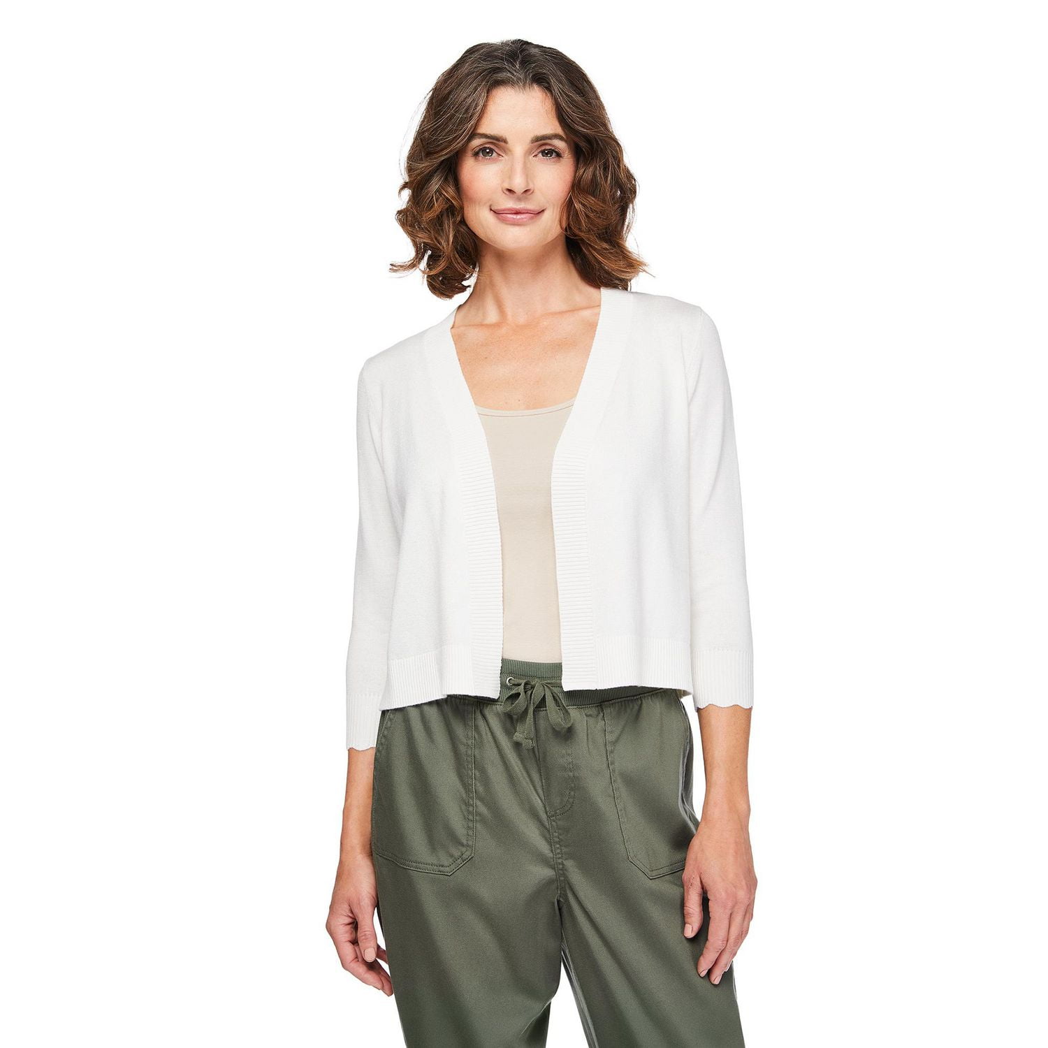 Click here for Iyla Womens 3/4 Sleeve Knit Shrug M prices