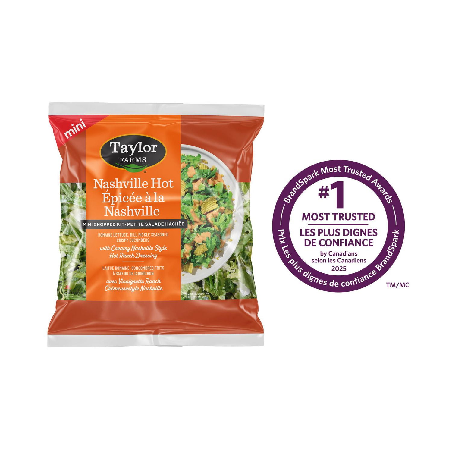 Click here for Taylor Farms Nashville Hot Mini Chopped Kit prices