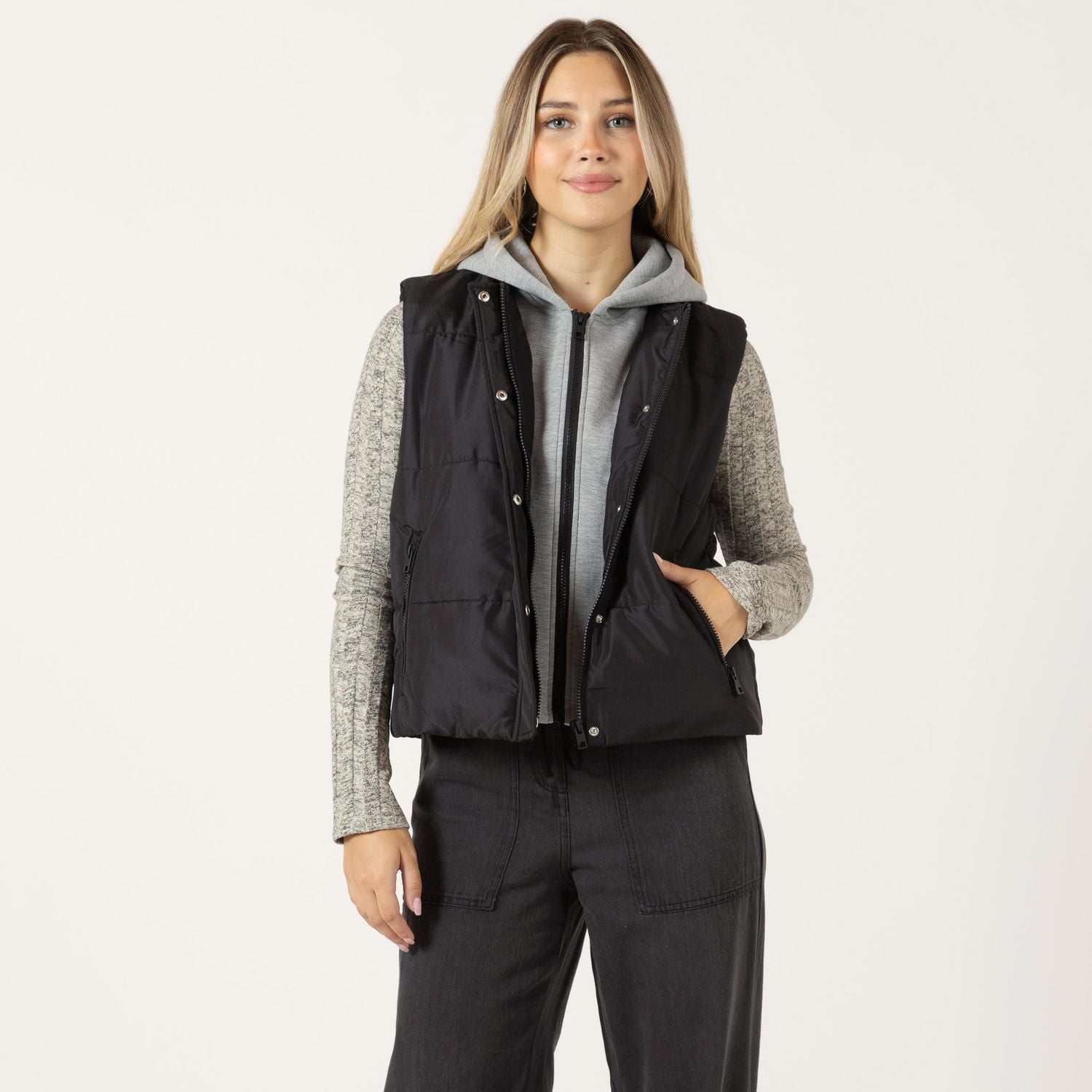 Click here for Bloom Girl Hooded Puffer Vest M prices