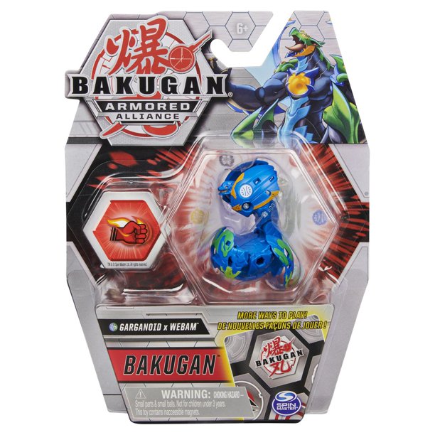 Bakugan, Fused Gargonoid x Webam, 2-inch Tall Armored Alliance ...
