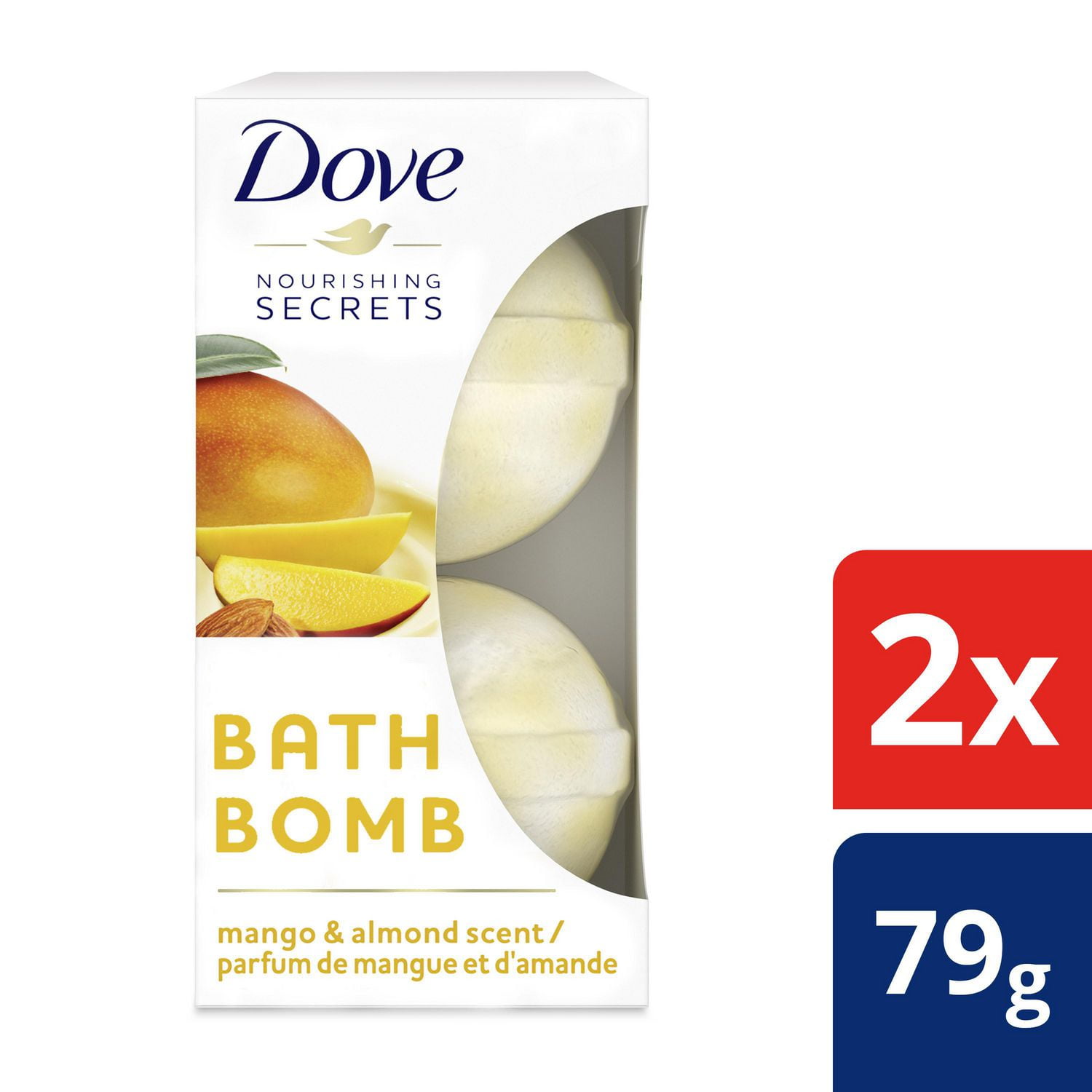 Dove Bath Bomb Mango and Almond | Walmart Canada
