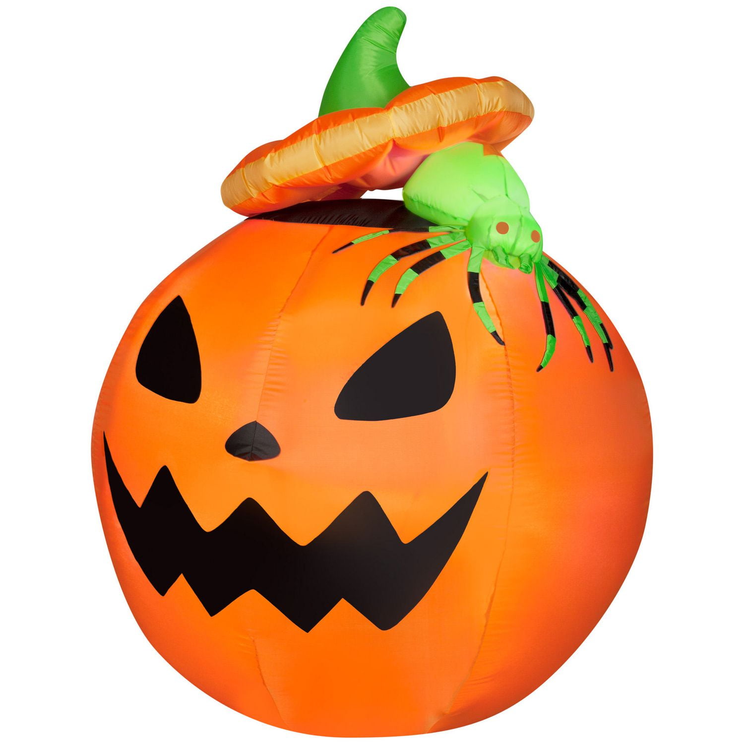 Airblown® Inflatable Jack-O-Lantern with Spider | Walmart Canada