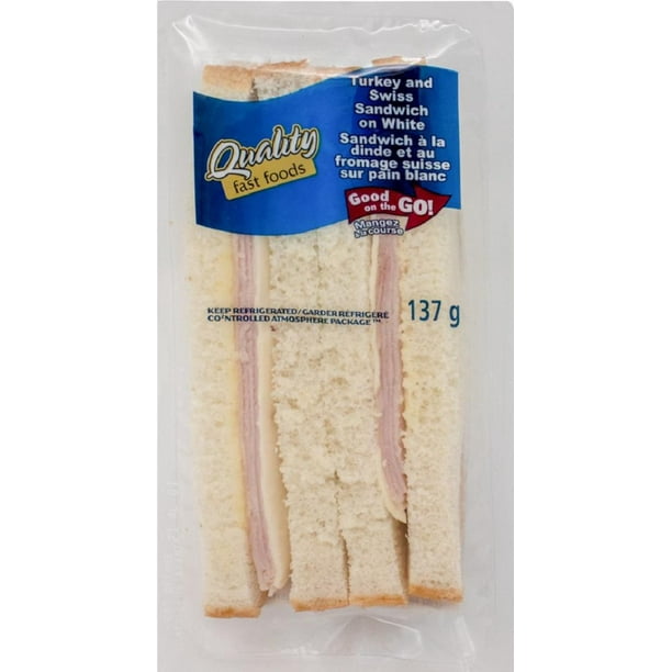 Quality Turkey & Swiss Sandwich, 137 GR - Walmart.ca